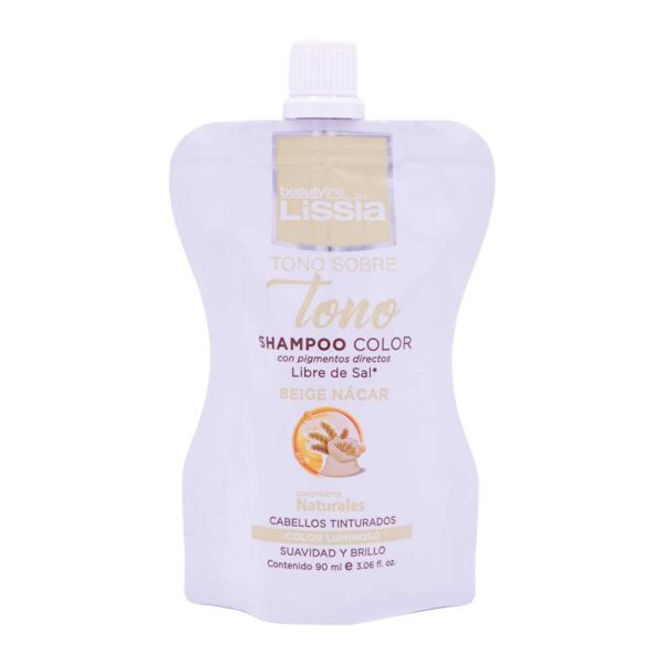 Shampoo Tono sobre Tono Negro Azabache - 90ML | Lissia